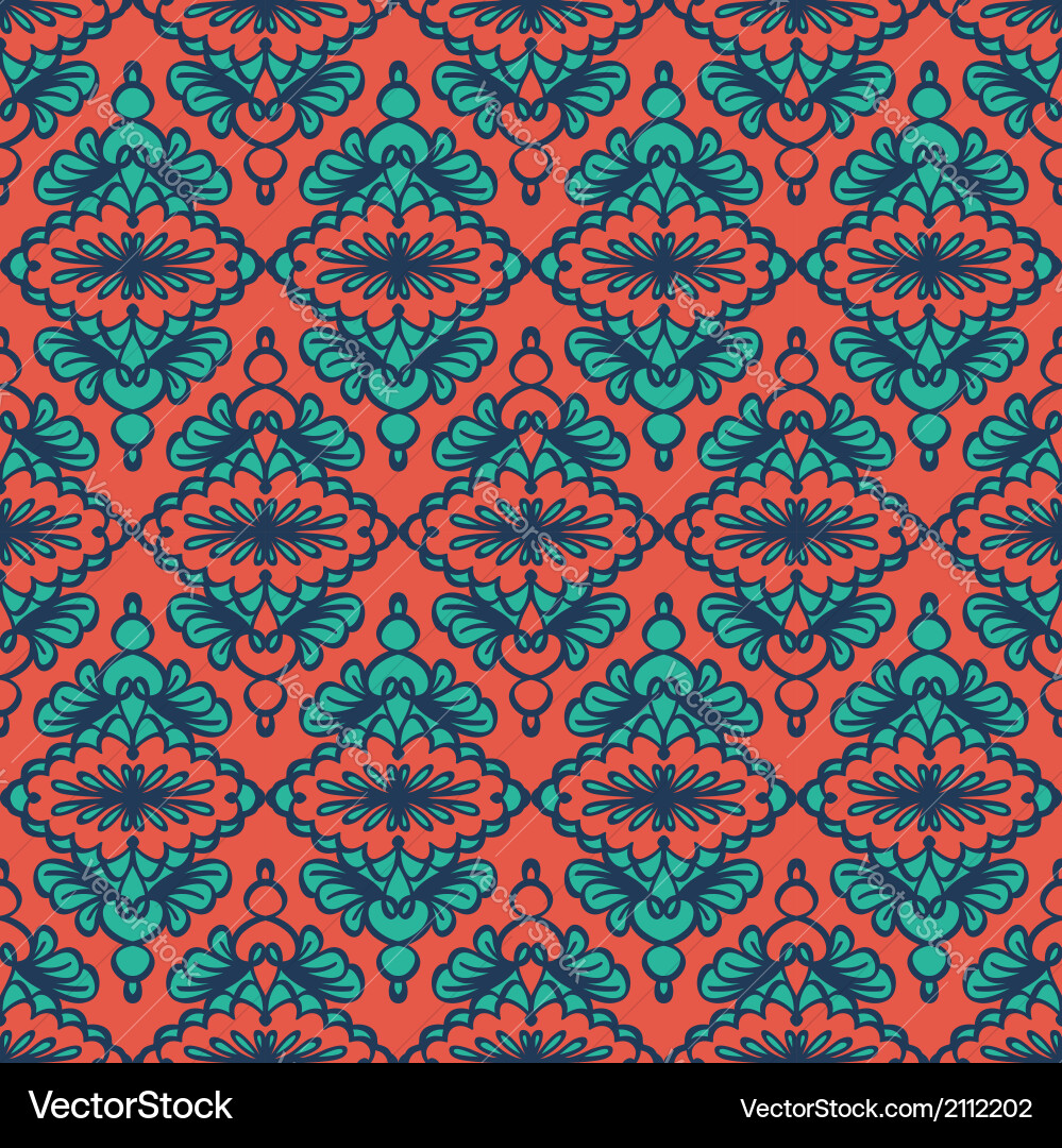 Vintage seamless pattern Royalty Free Vector Image