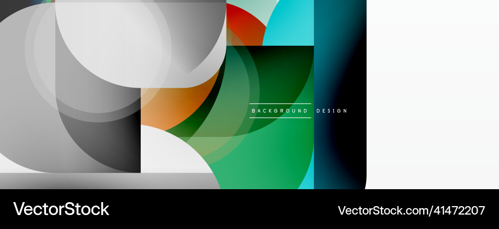Geometrical minimal wallpaper geometric shapes Vector Image