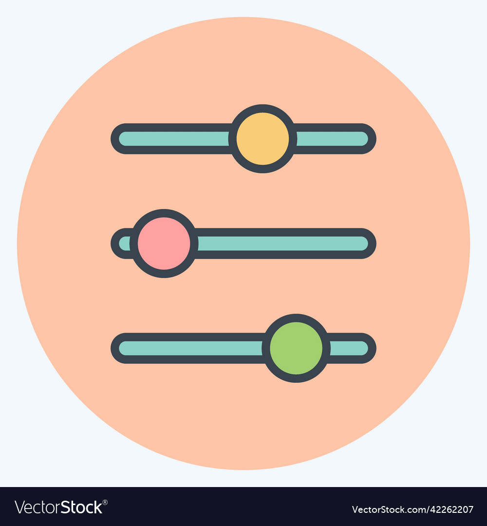 Icon controls suitable for web interface symbol Vector Image