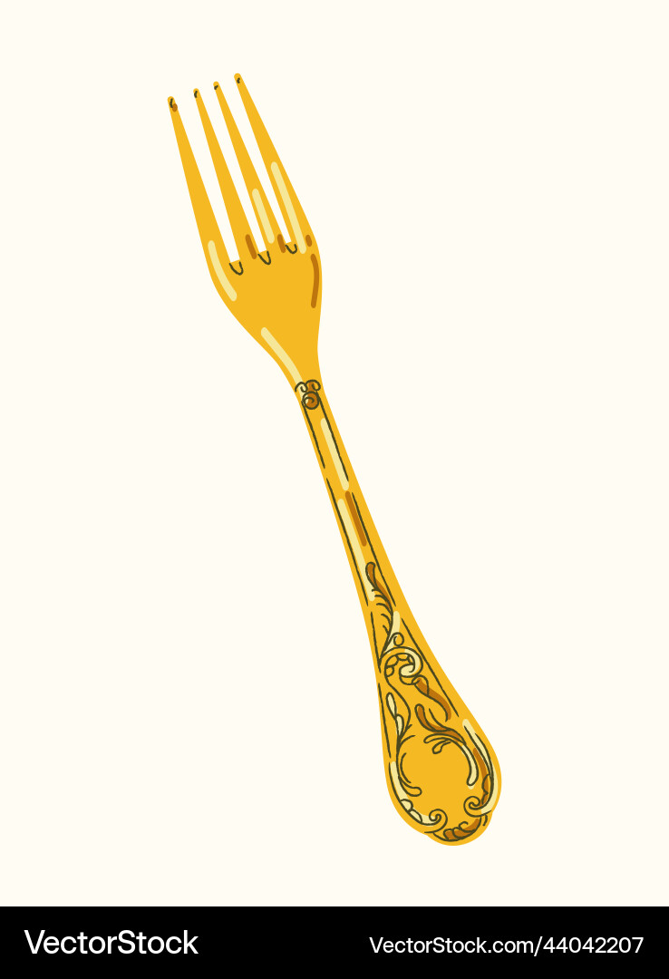 Luxurious golden jewel Royalty Free Vector Image