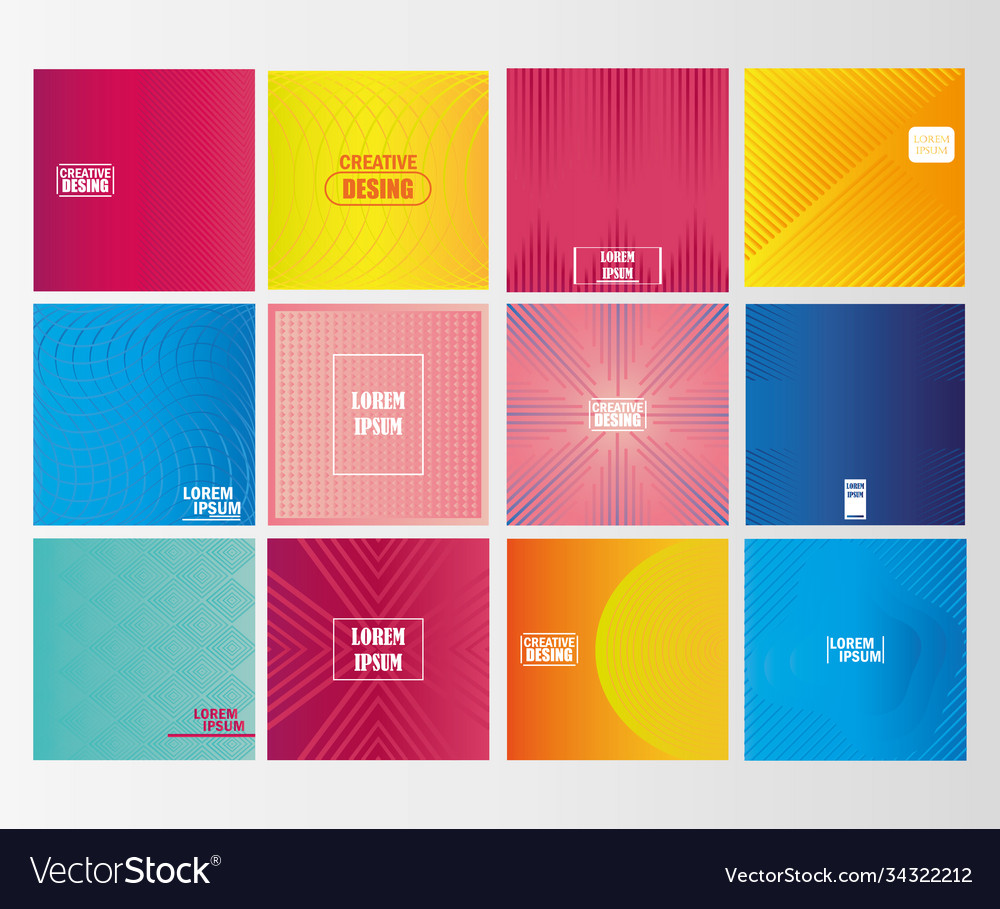 Background gradient texture for minimal dynamic Vector Image