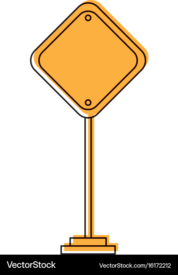 Traffic signal isolated icon Royalty Free Vector Image