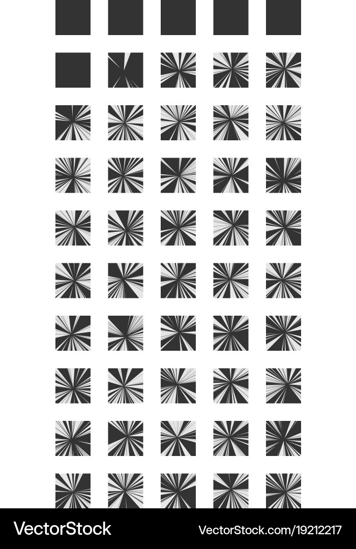 Abstract background of star burst Royalty Free Vector Image