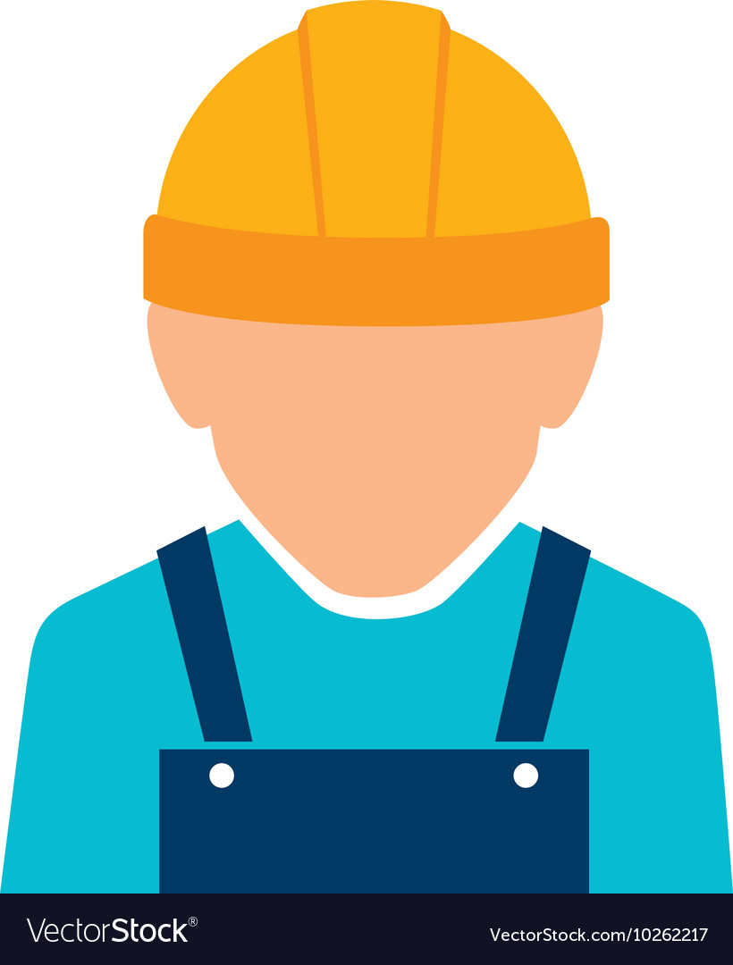 Builder construction worker Royalty Free Vector Image
