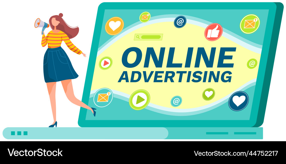 Marketing strategy to attract potential customers Vector Image