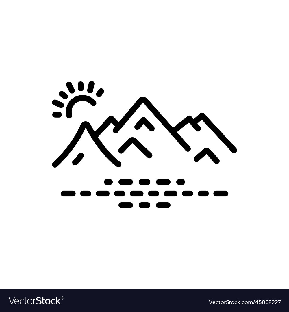 Alpine Royalty Free Vector Image - VectorStock