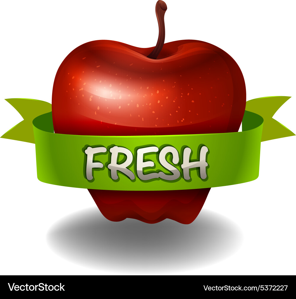 Apple Royalty Free Vector Image - VectorStock