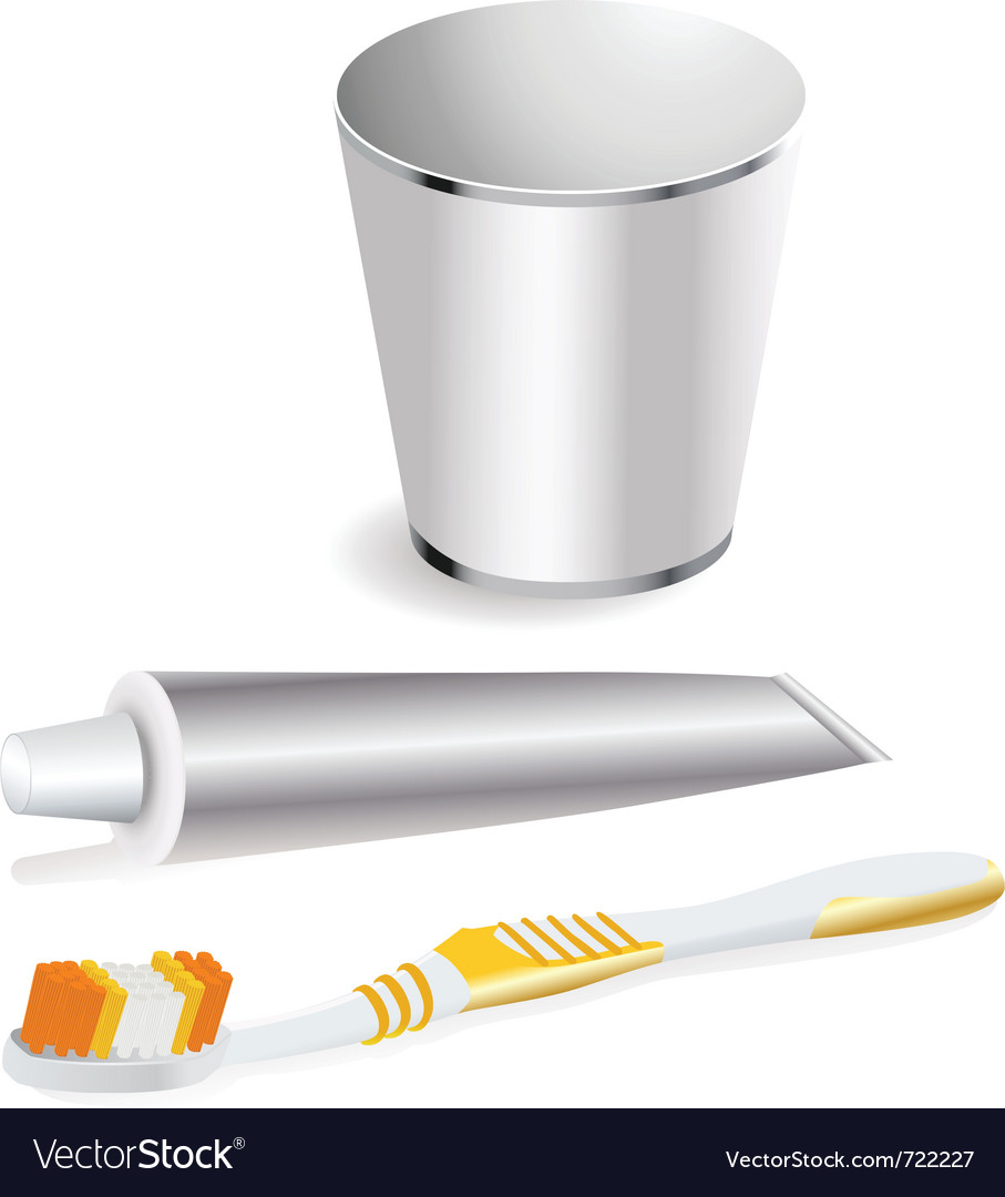 Toothbrush Royalty Free Vector Image - VectorStock