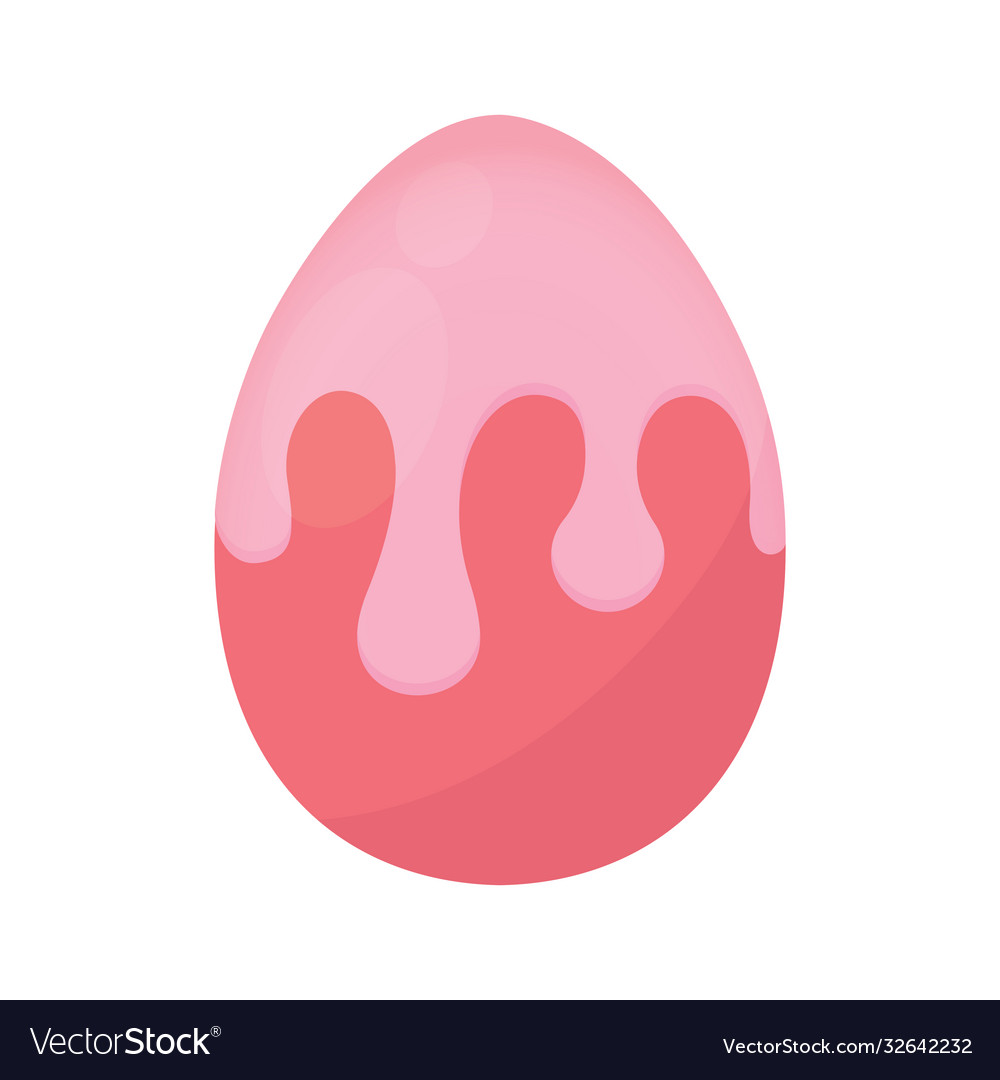 Decorated easter eggs icons Royalty Free Vector Image