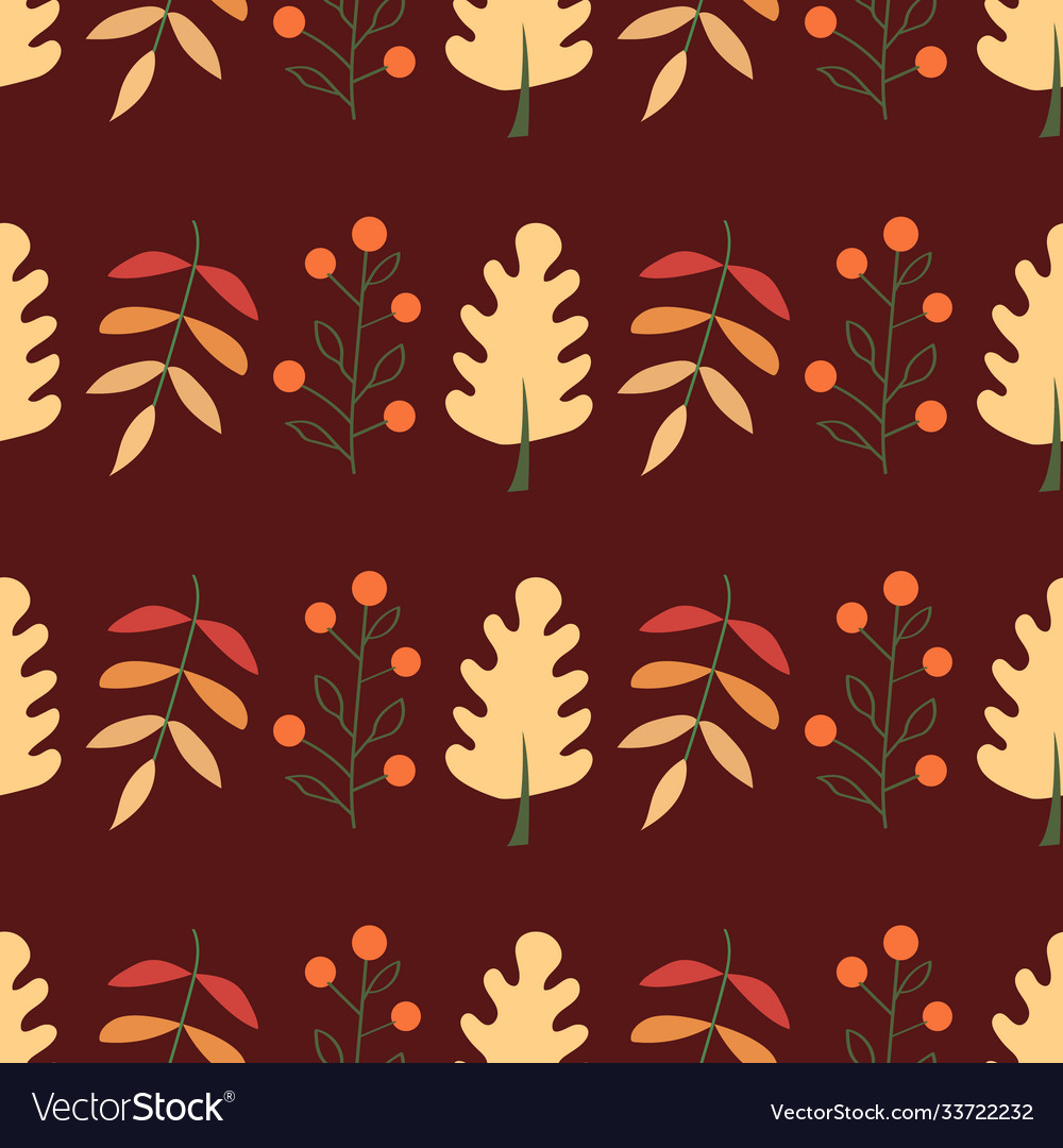 Leaves Royalty Free Vector Image - VectorStock