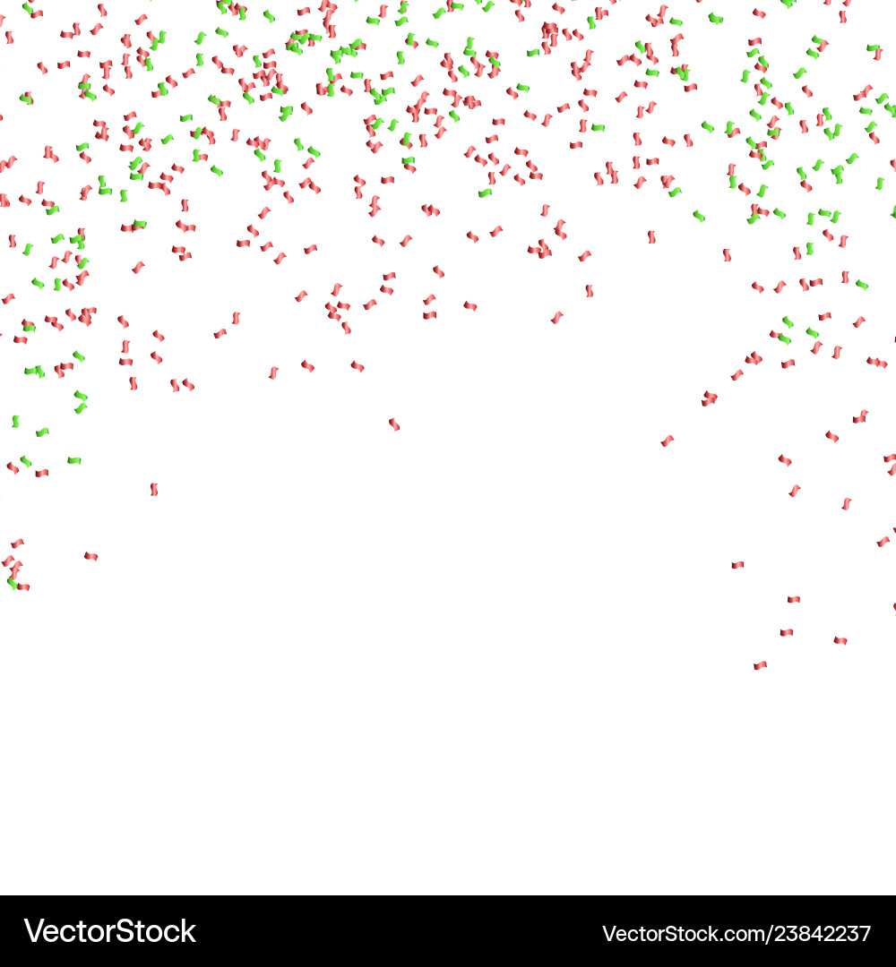 Abstract colorful explosion of confetti Royalty Free Vector