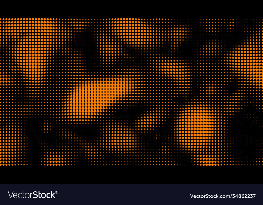 Colored dot array background isolated sea wave Vector Image