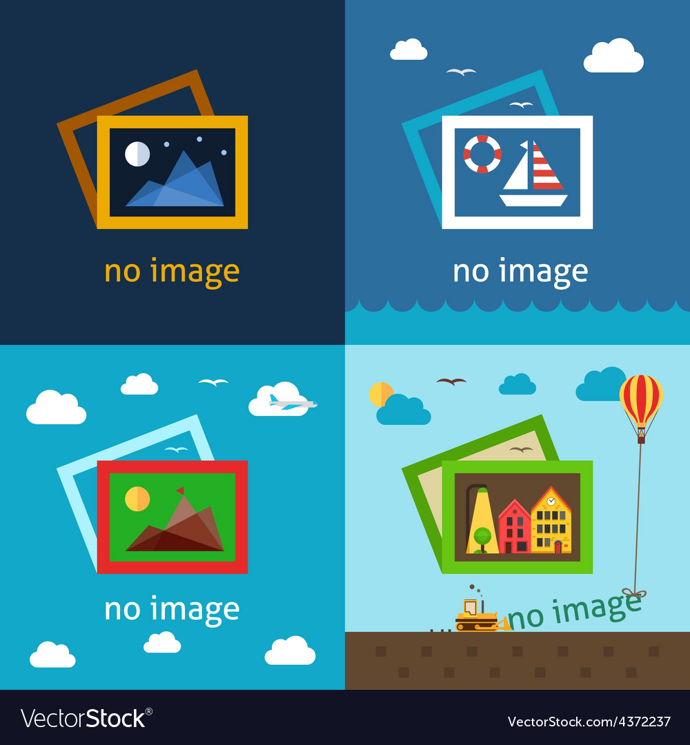 No image creative Royalty Free Vector Image - VectorStock