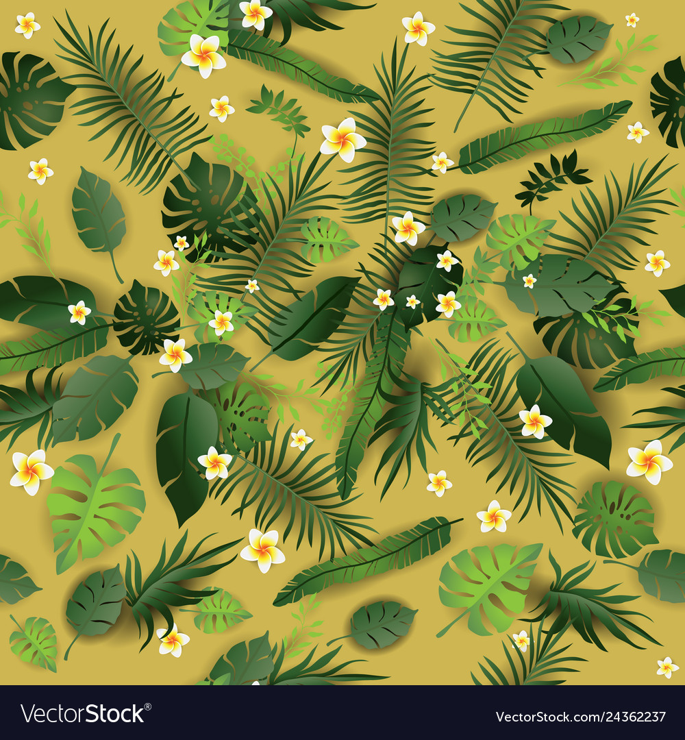 Pattern exotic background Royalty Free Vector Image
