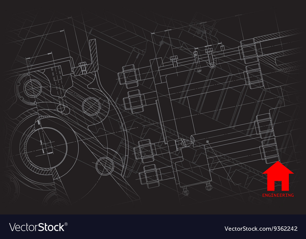 Architect background Royalty Free Vector Image
