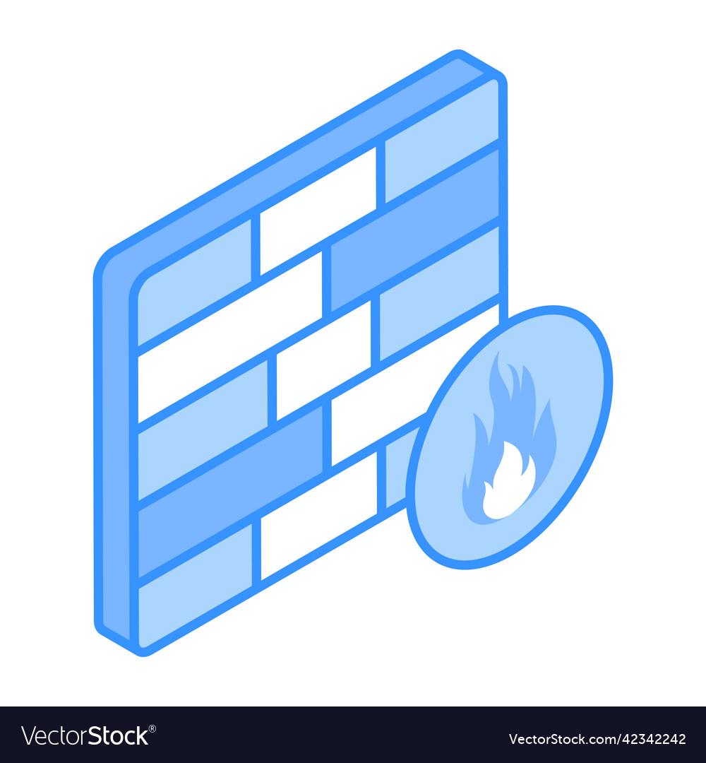 Firewall Royalty Free Vector Image - VectorStock