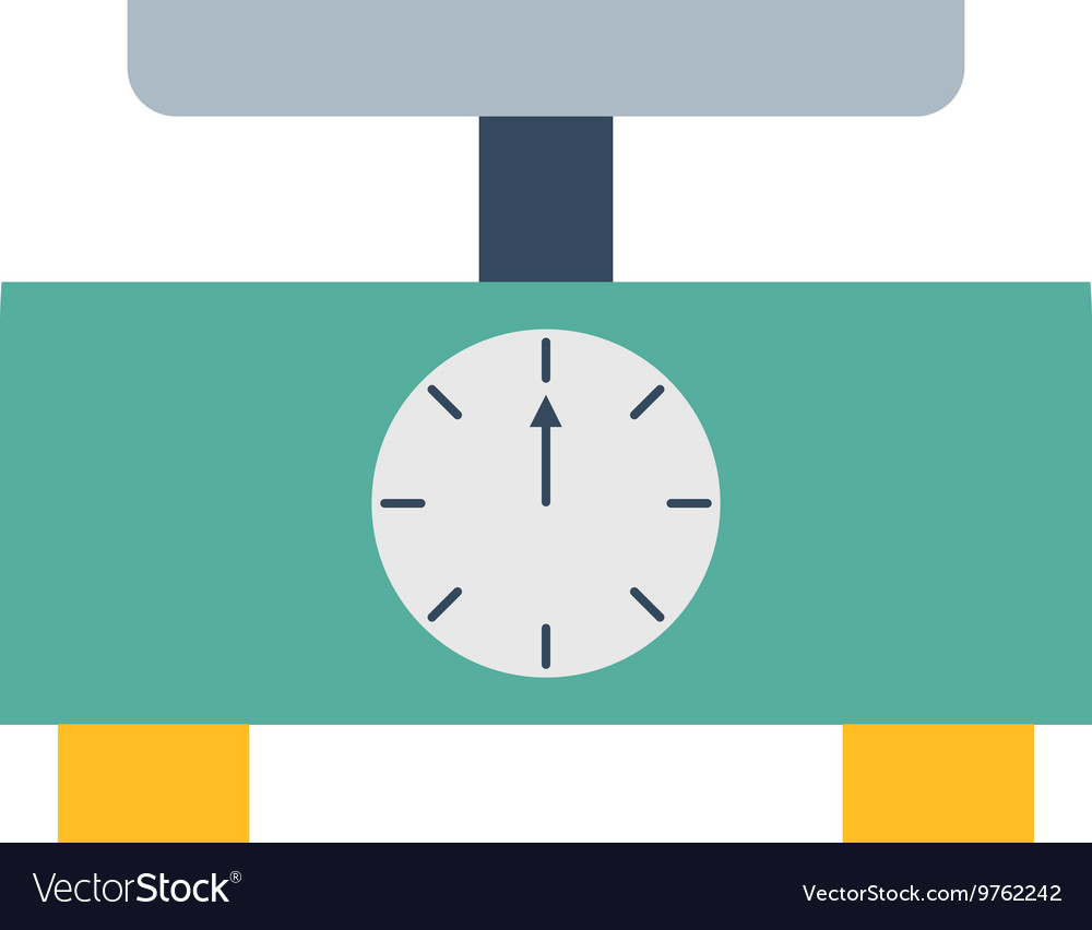 Scale isolated Royalty Free Vector Image - VectorStock