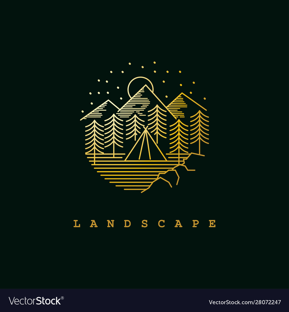 Landscape Royalty Free Vector Image - VectorStock