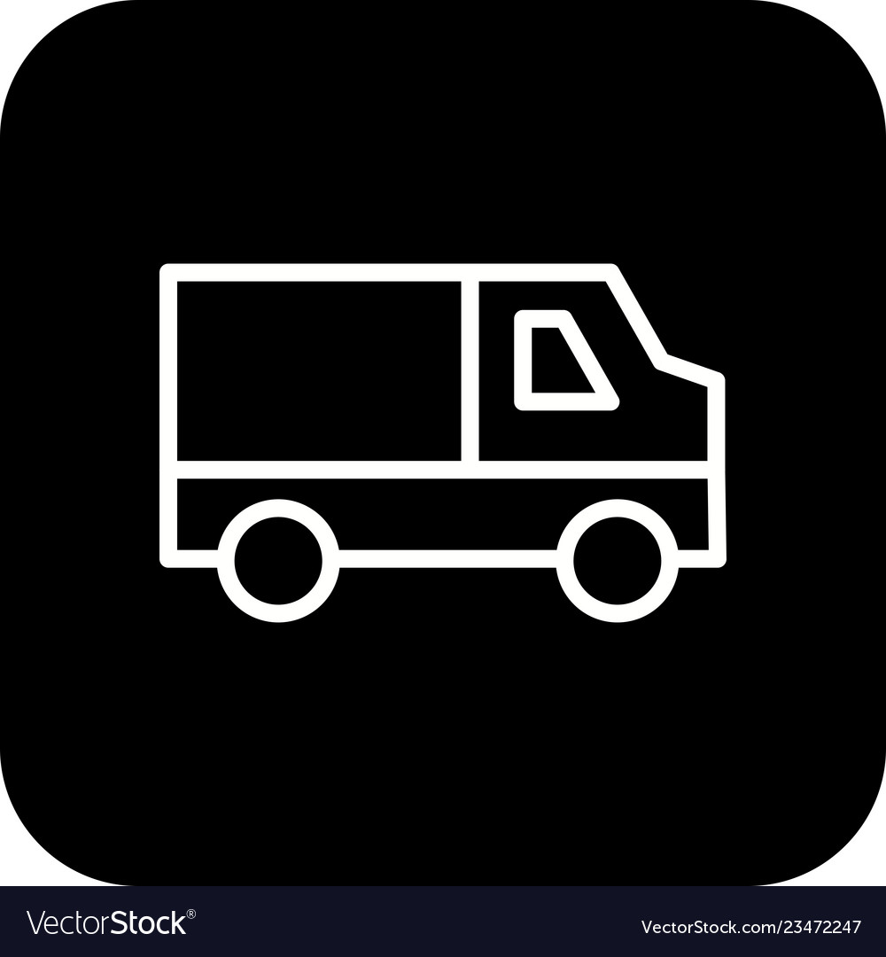 Van icon Royalty Free Vector Image - VectorStock