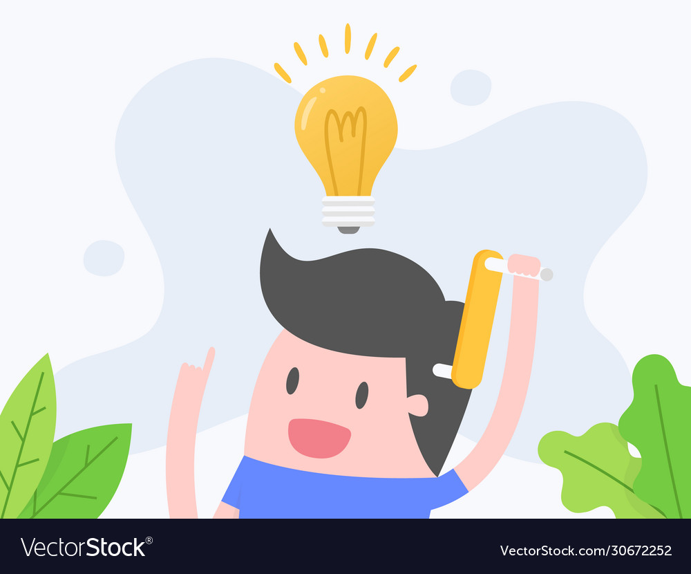 Thinking Royalty Free Vector Image - VectorStock