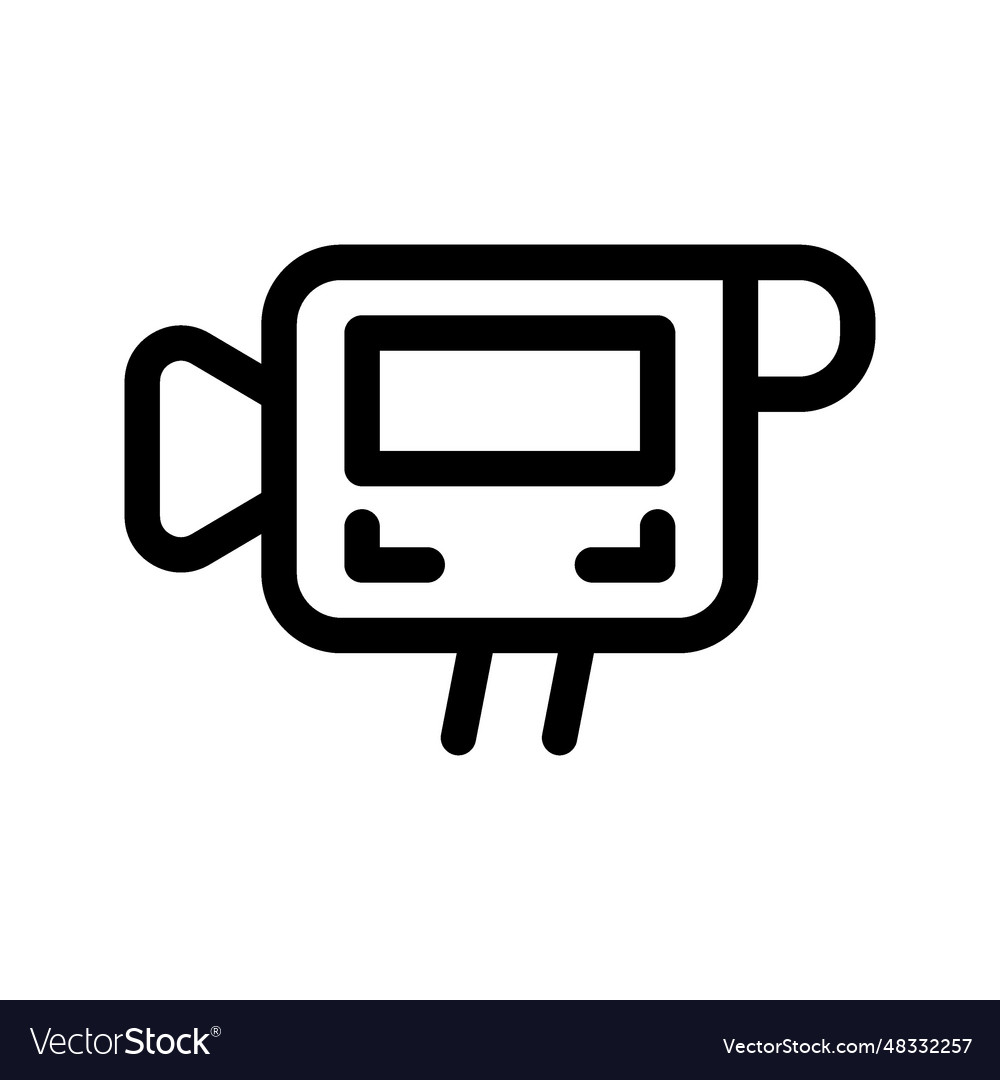 Camcorder icon Royalty Free Vector Image - VectorStock