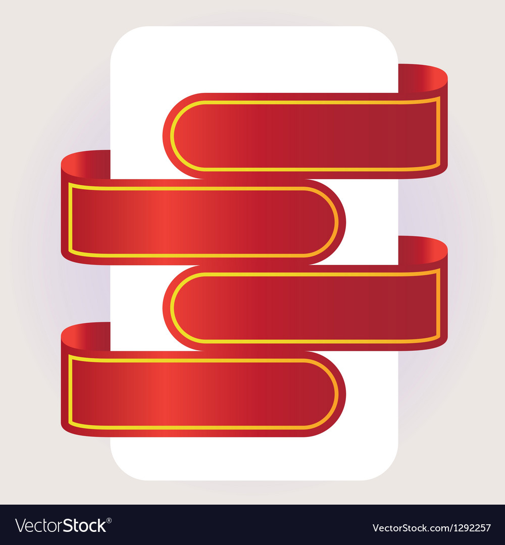 Empty banners Royalty Free Vector Image - VectorStock