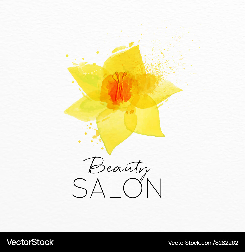 Beauty natural spa flower Royalty Free Vector Image