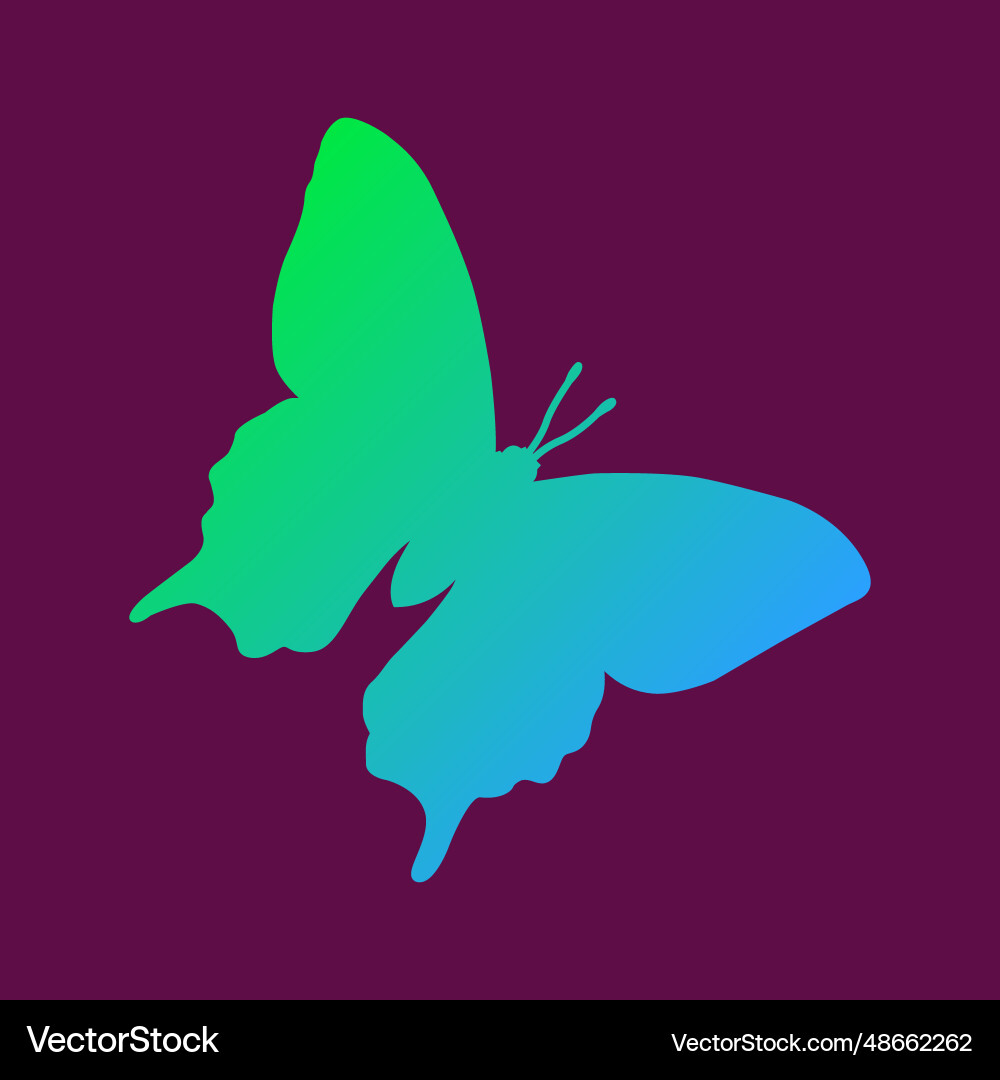 Sign of butterfly Royalty Free Vector Image - VectorStock