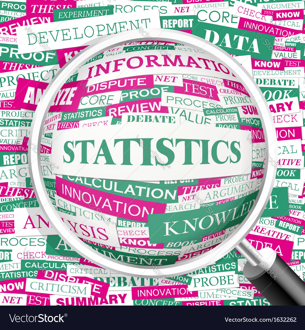 Statistics Royalty Free Vector Image - VectorStock