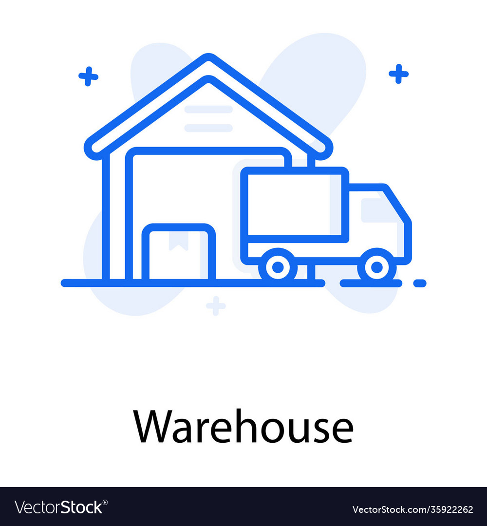 Warehouse Royalty Free Vector Image - VectorStock