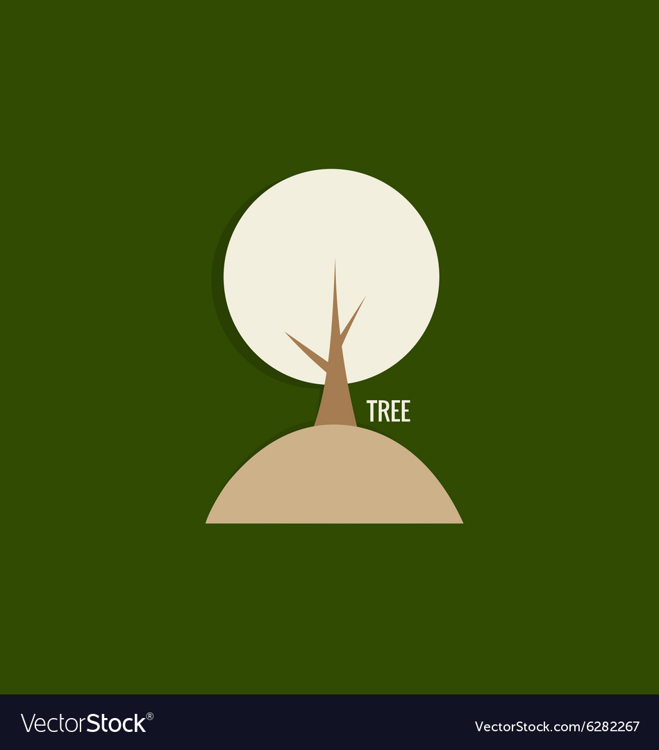 Abstract tree Royalty Free Vector Image - VectorStock