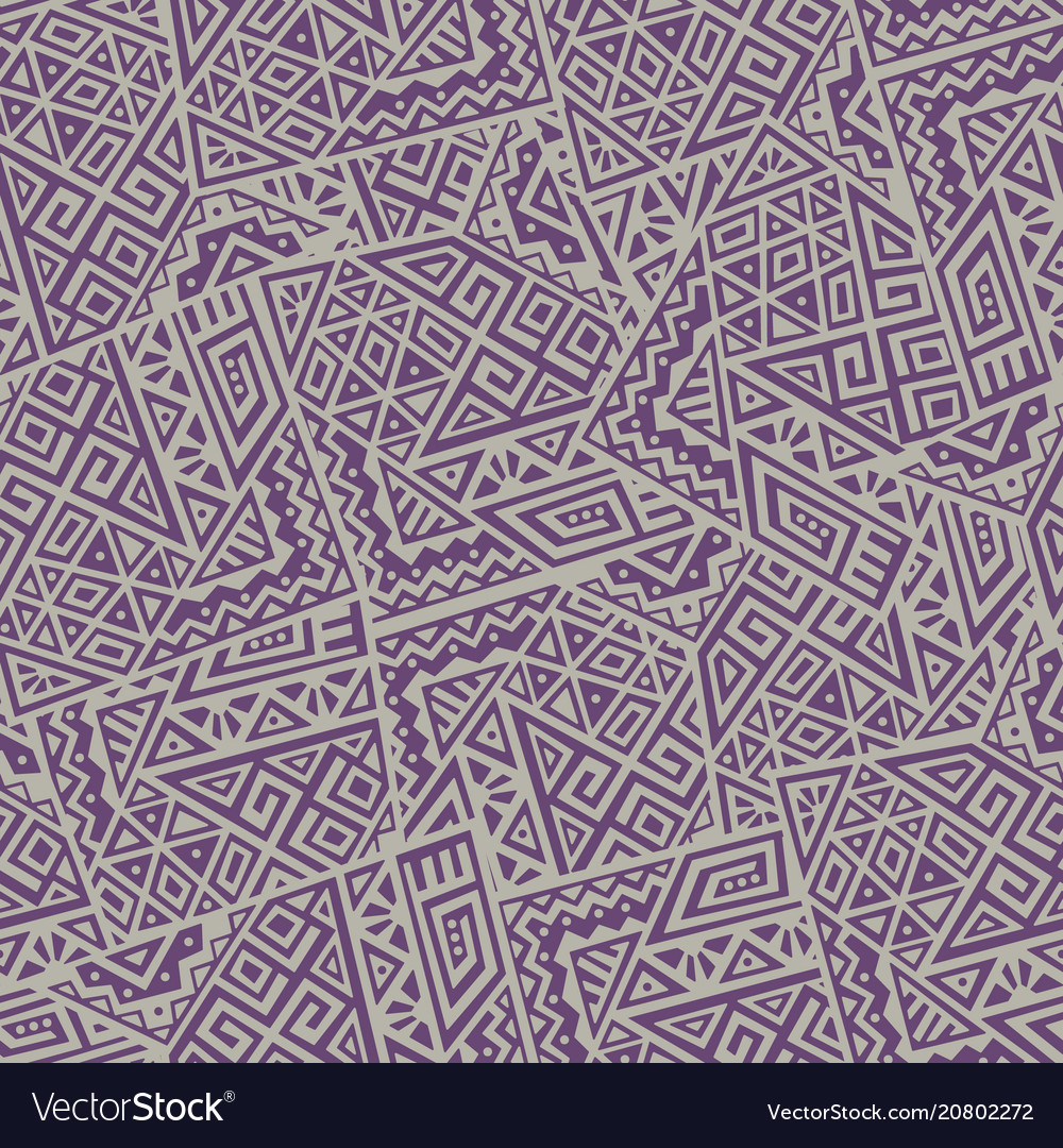 Creative seamless pattern Royalty Free Vector Image
