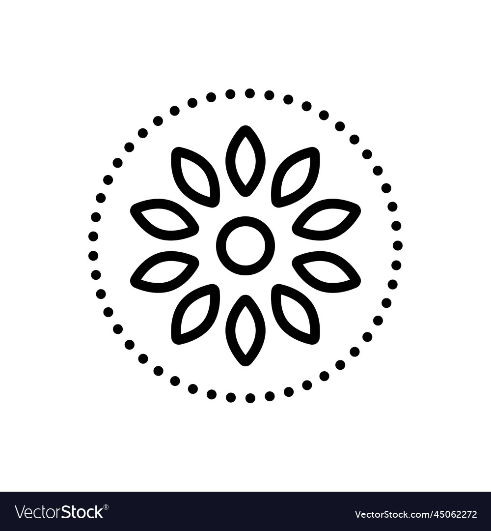 Outlined Royalty Free Vector Image - VectorStock
