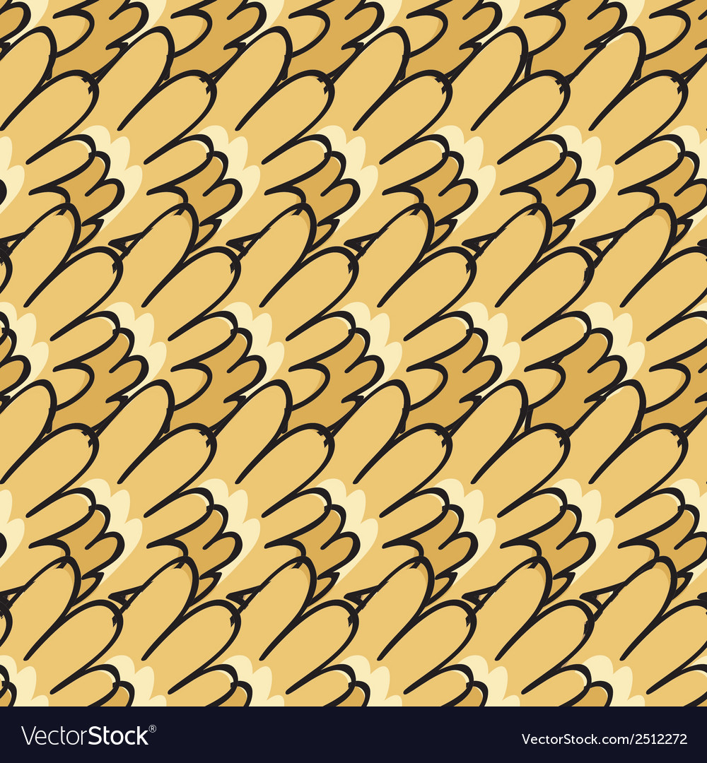 Seamless background with repeating elements Vector Image