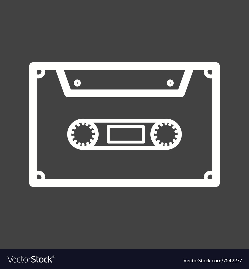 Cassette Royalty Free Vector Image - VectorStock