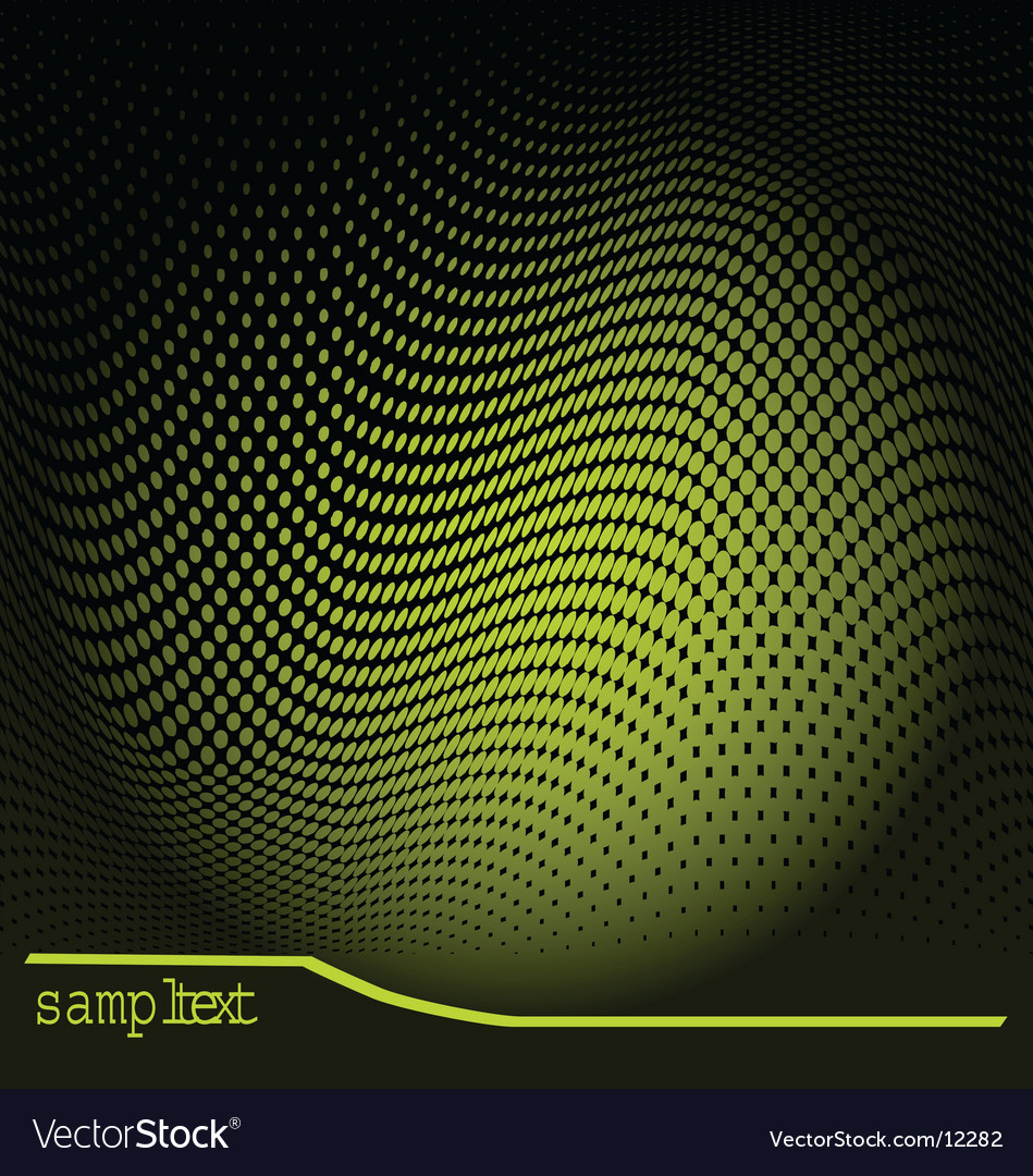 Dotted background with sample text Royalty Free Vector Image