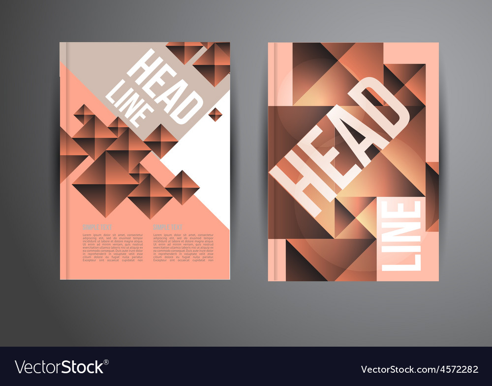 Flyer template Royalty Free Vector Image - VectorStock