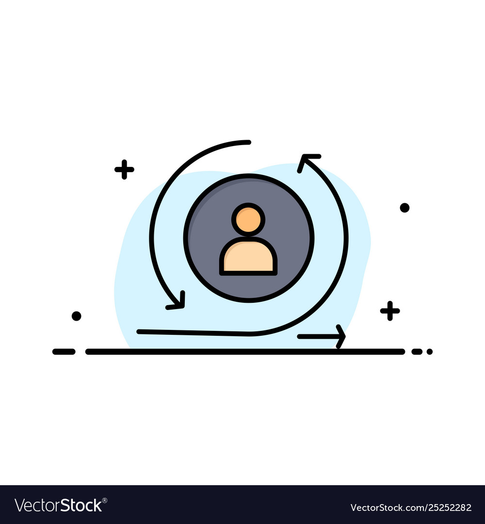 Returning visitor digital Royalty Free Vector Image