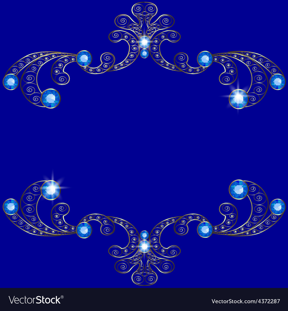 Background with frame Royalty Free Vector Image