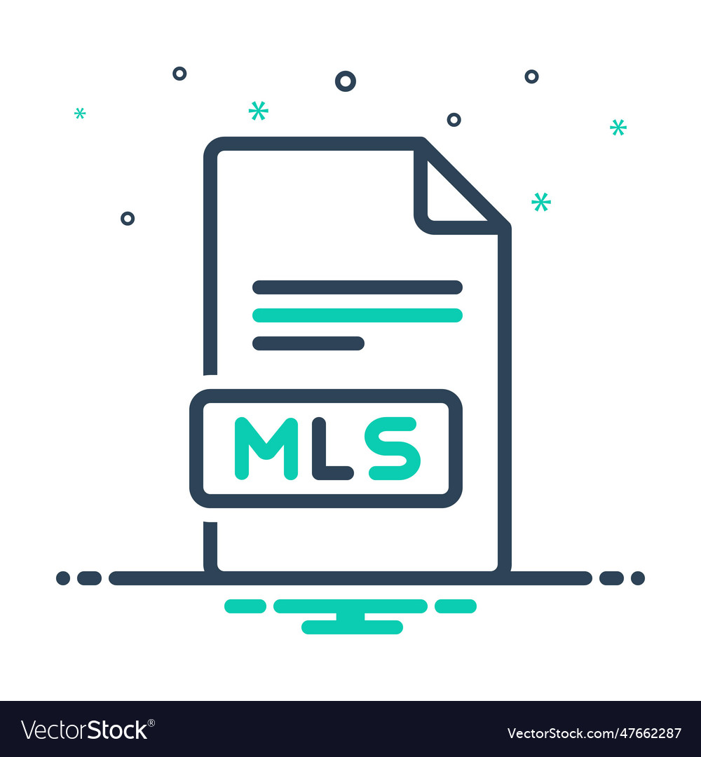 Mls Royalty Free Vector Image - VectorStock