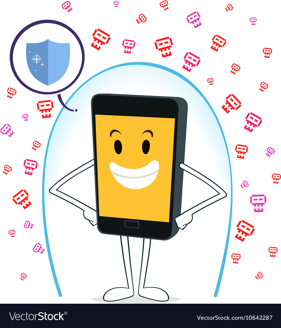 Virus attack Royalty Free Vector Image - VectorStock