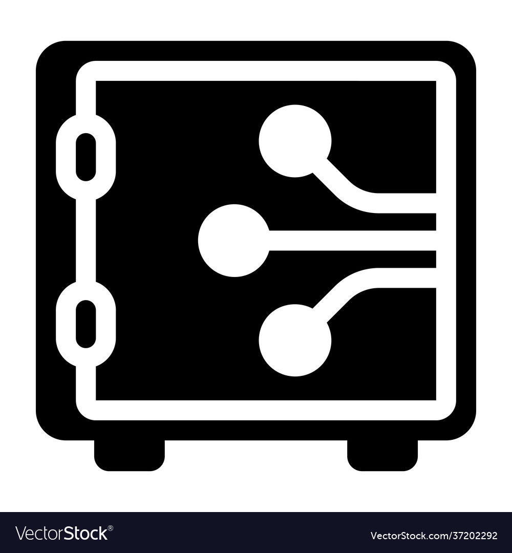 Digital locker Royalty Free Vector Image - VectorStock
