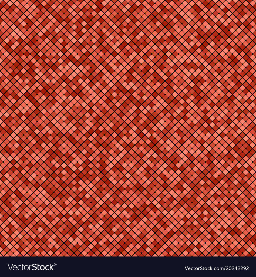 Geometric Diagonal Square Mosaic Pattern Vector Image