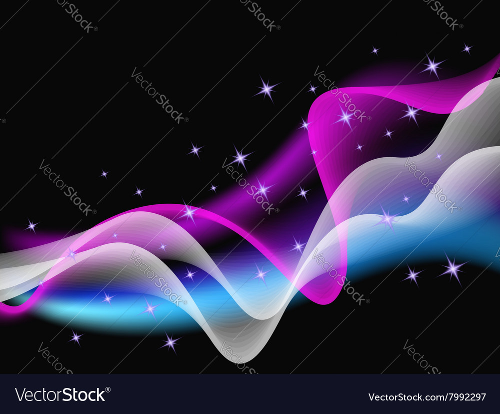 Background with translucent ribbons Royalty Free Vector