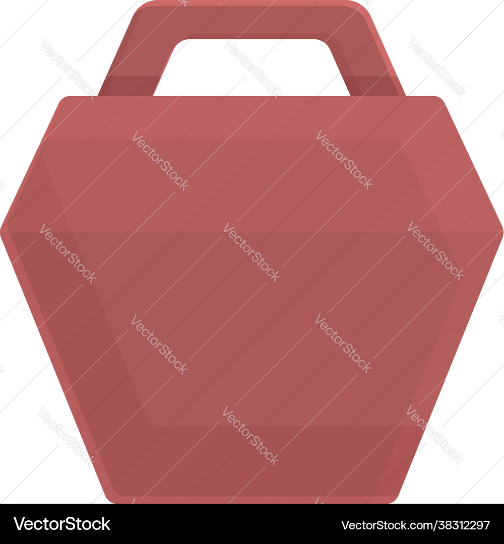 Cardboard package icon cartoon style Royalty Free Vector