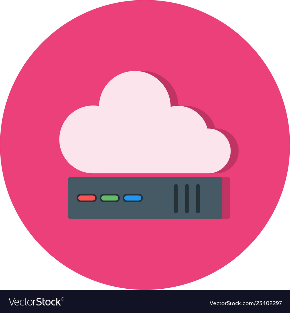Cloud icon Royalty Free Vector Image - VectorStock