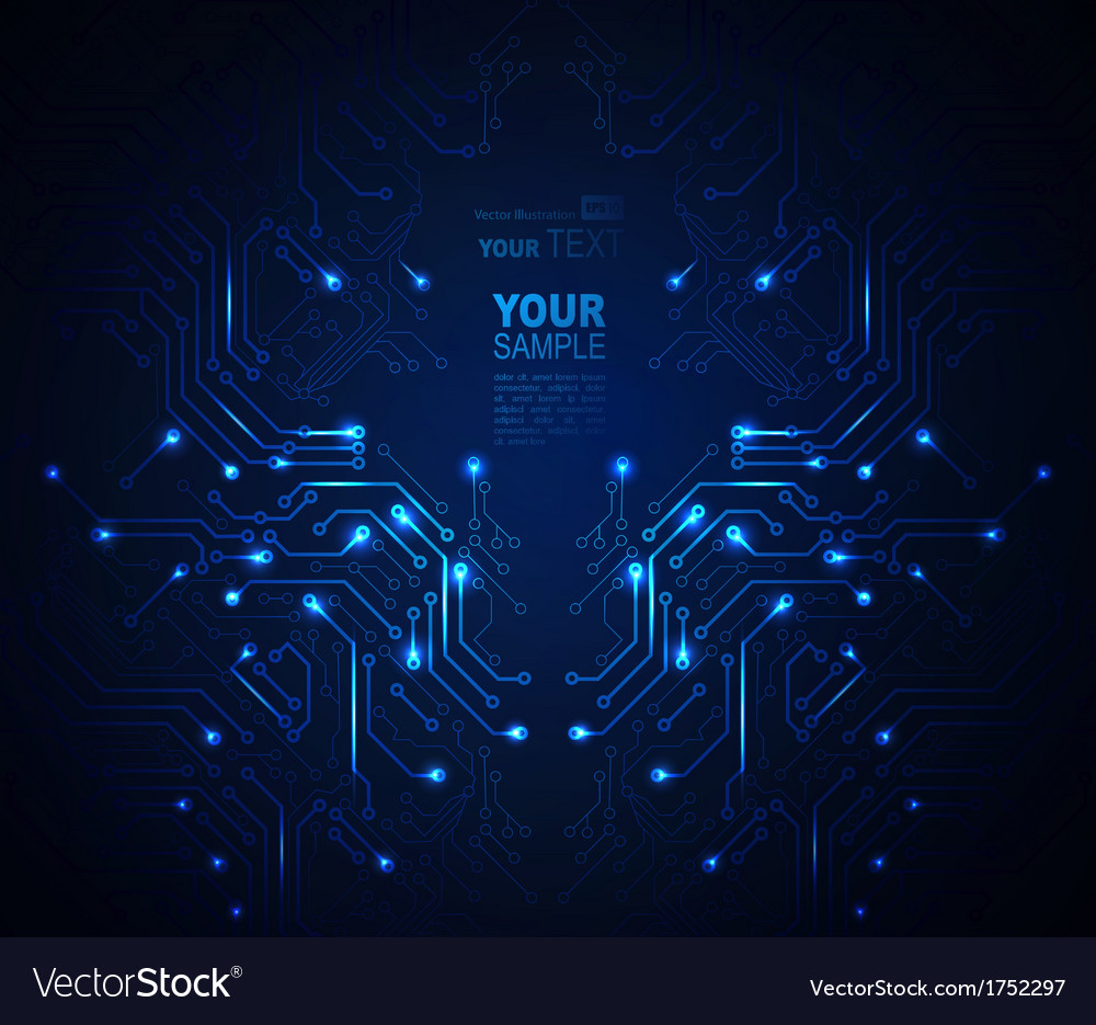 Digital technologies Royalty Free Vector Image