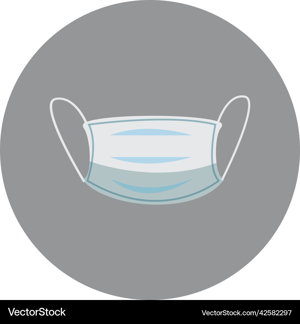 Health mask logo Royalty Free Vector Image - VectorStock