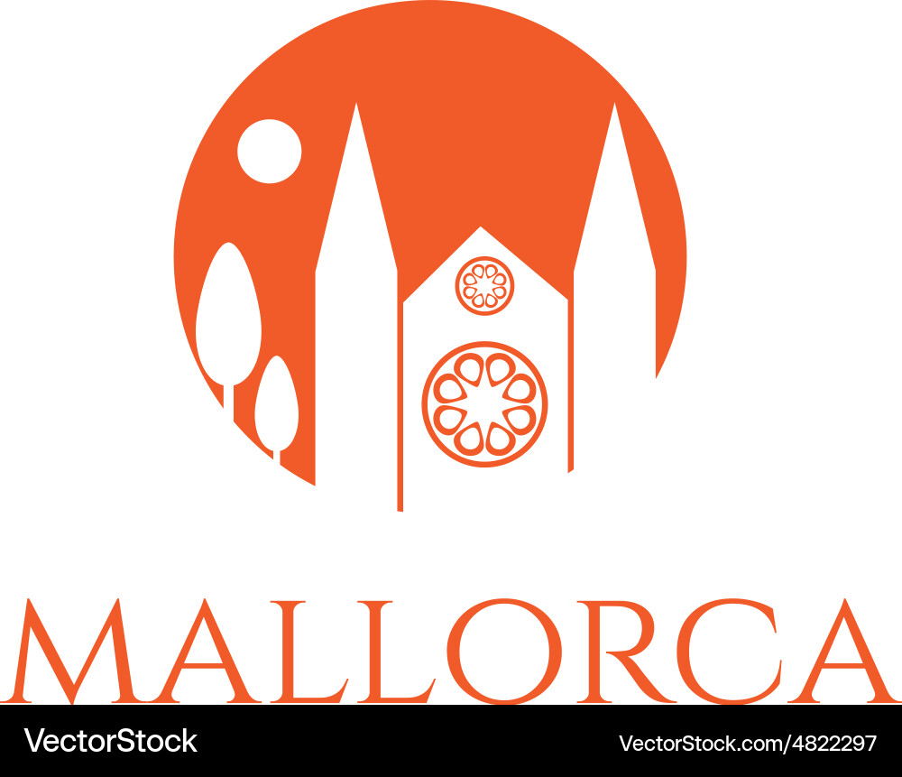 Icon of mallorca Royalty Free Vector Image - VectorStock