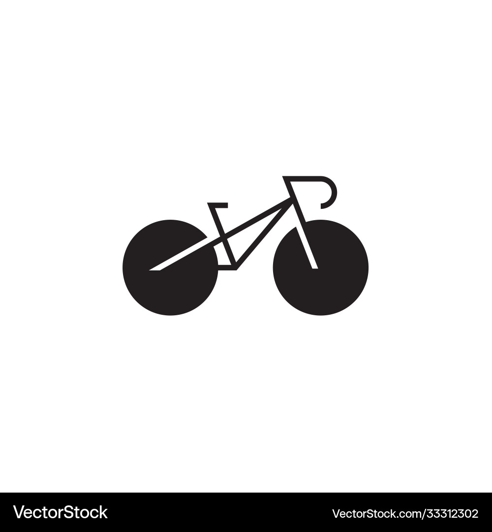 Bike logo design inspiration Royalty Free Vector Image
